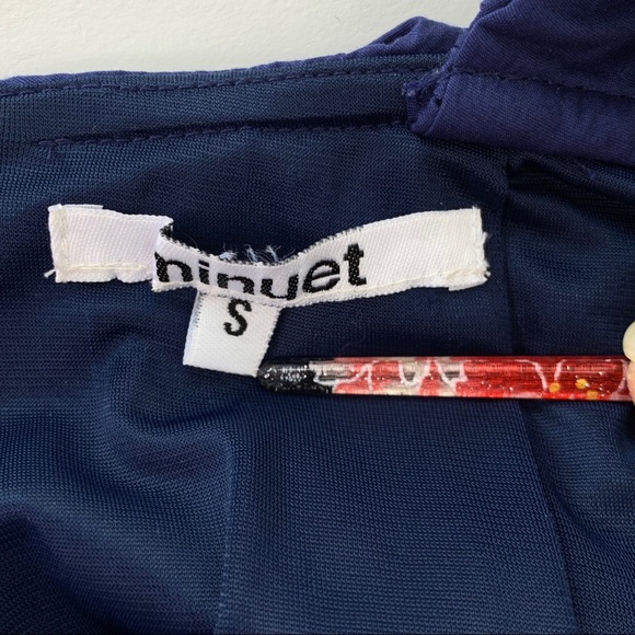 Modcloth | Dresses | Minuet Modcloth One Shoulder Blue Dress Small ...